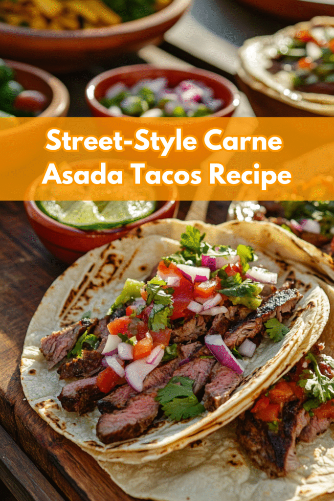 Sizzling Street-Style Carne Asada Tacos Recipe For The Grill